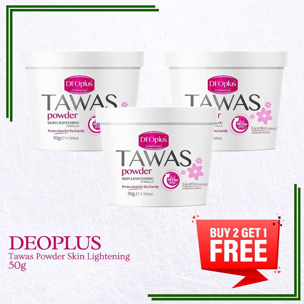 BUY 1 TAKE 1 DEOPLUS Tawas Pink with Skin Lightening & Licorice Extract ...