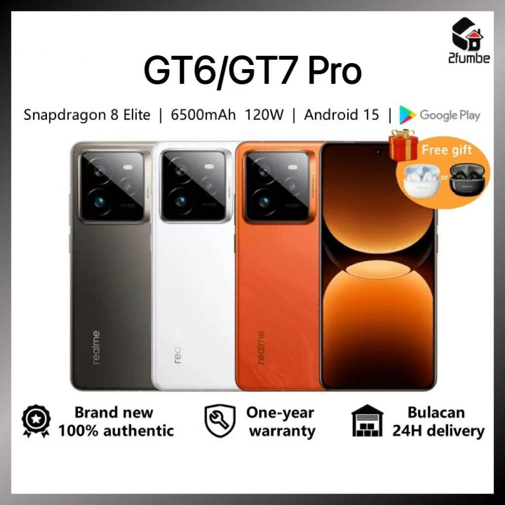 【Brand new In stock】Real-me GT6/GT7 Pro 5G - Snapdragon 8 Elite (3 nm ...