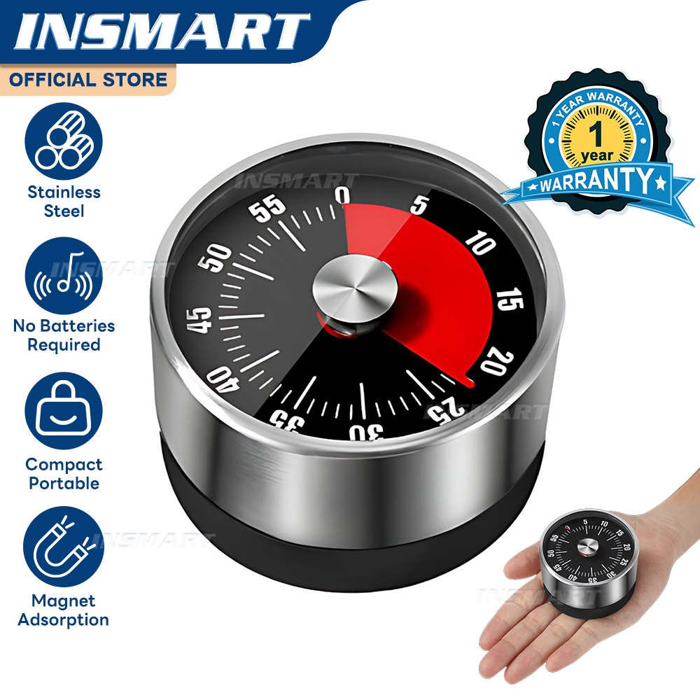 INSMART Kitchen Stopwatch Countdown Clock Digital Stopwatch Mechanical ...