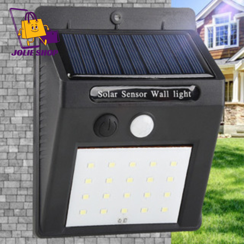 Solar Motion Sensor Activated Light | Jolie Shop | Shopee Philippines