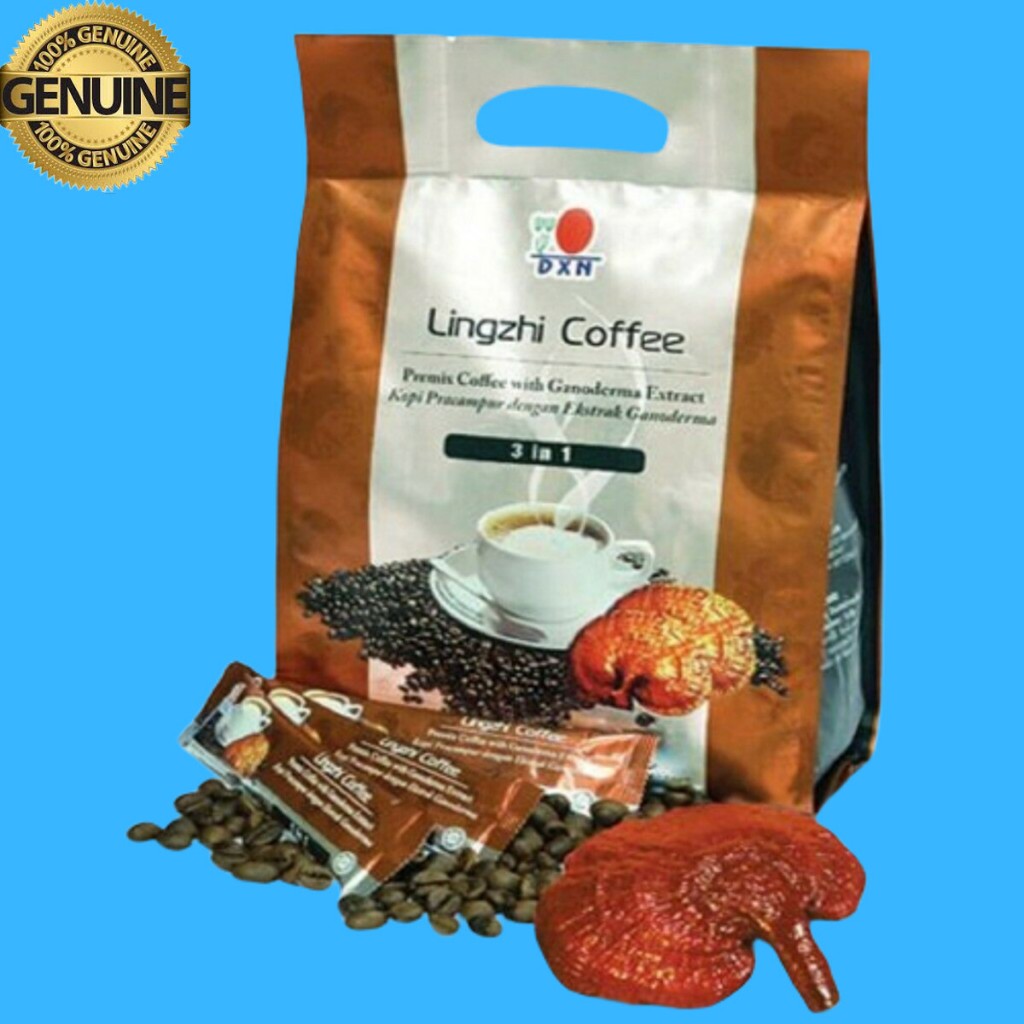 DXN LINGZHI COFFEE INSTANT KOPI COFFEE BEVERAGE WITH GANODERMA EXTRACT ...