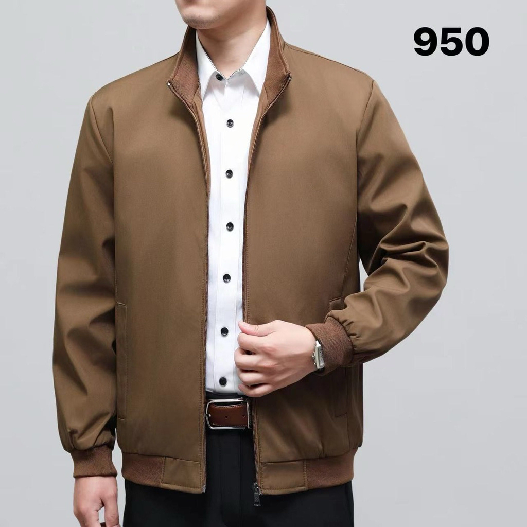 Men‘s korean fashion high Good quality Bomber jacket Turtle Neck No ...