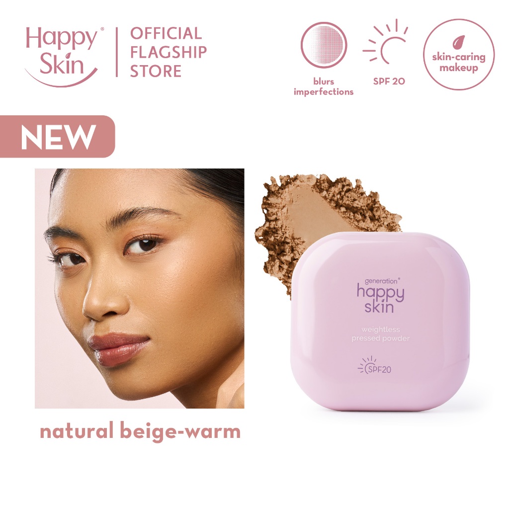 Generation Happy Skin Weightless Pressed Powder SPF20 in Natural Beige ...