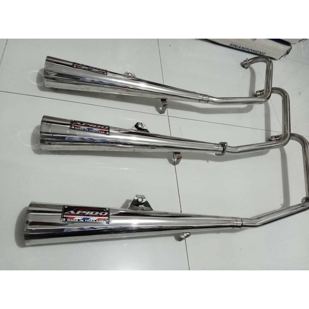 YAMAHA YTX 125 CHICKEN PIPE WITH TATAK APIDO | Shopee Philippines