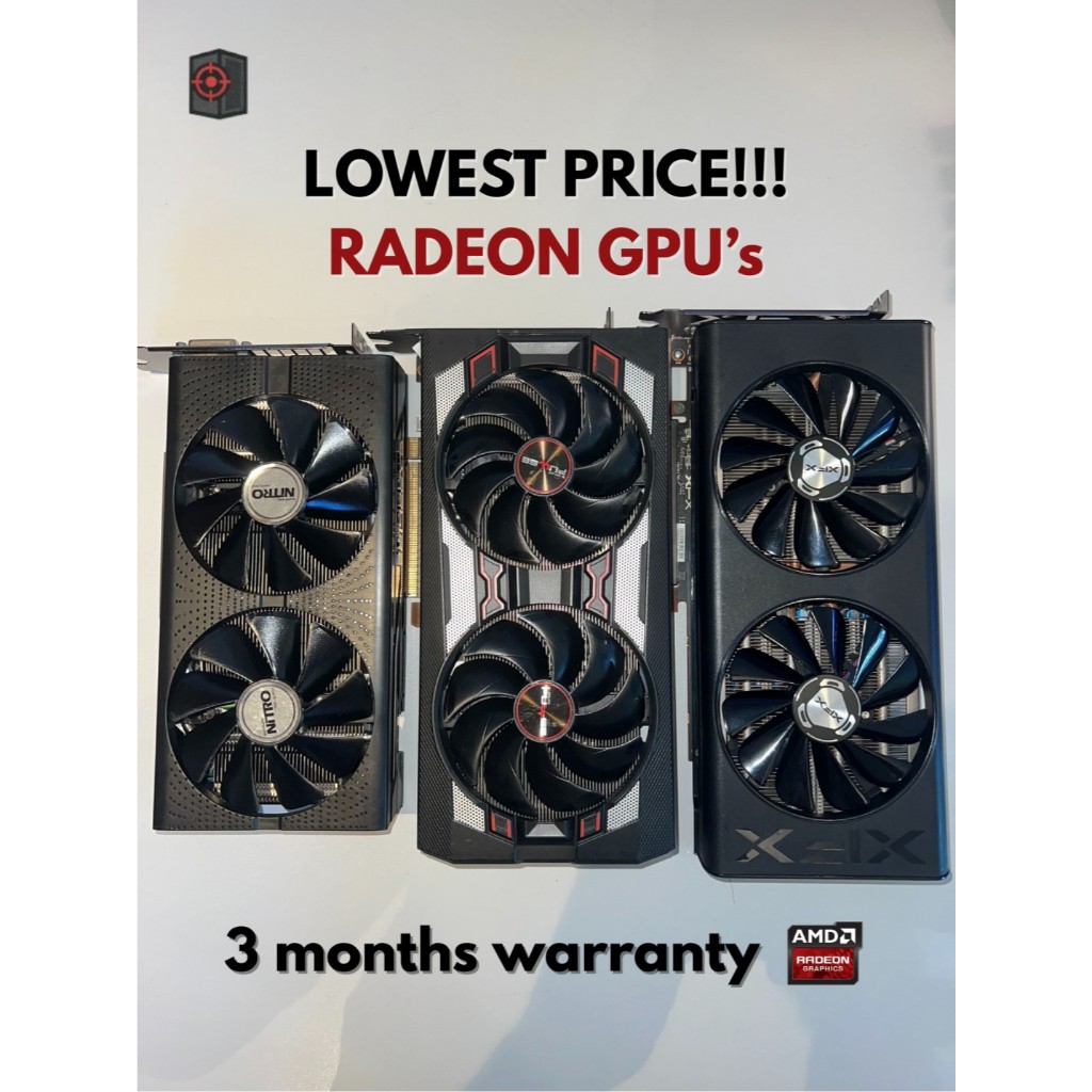 (SLIGHTLY USED with Warranty) RX 5600XT, RX 5700XT, RX 6700XT TESTED ...