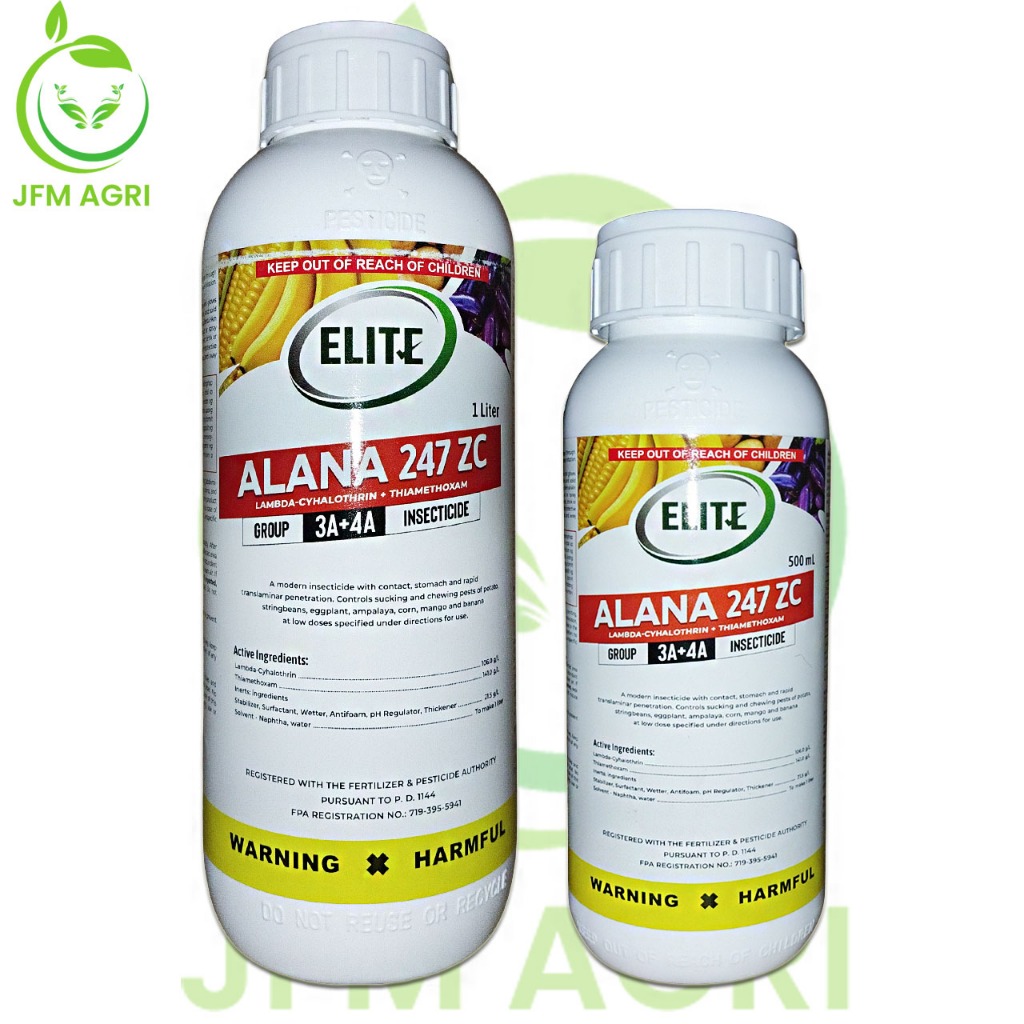 Alana 247 ZC Lambda-Cyhalothrin + Thiamethoxam Insecticide ELITE ...