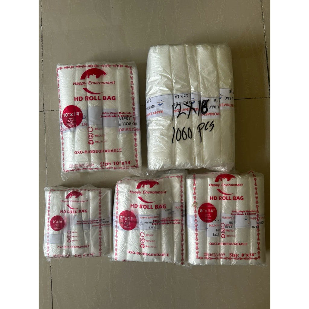 HAPPY ENVIRONMENT HD Roll Plastic Labo（Food grade fresh-keeping bag ...