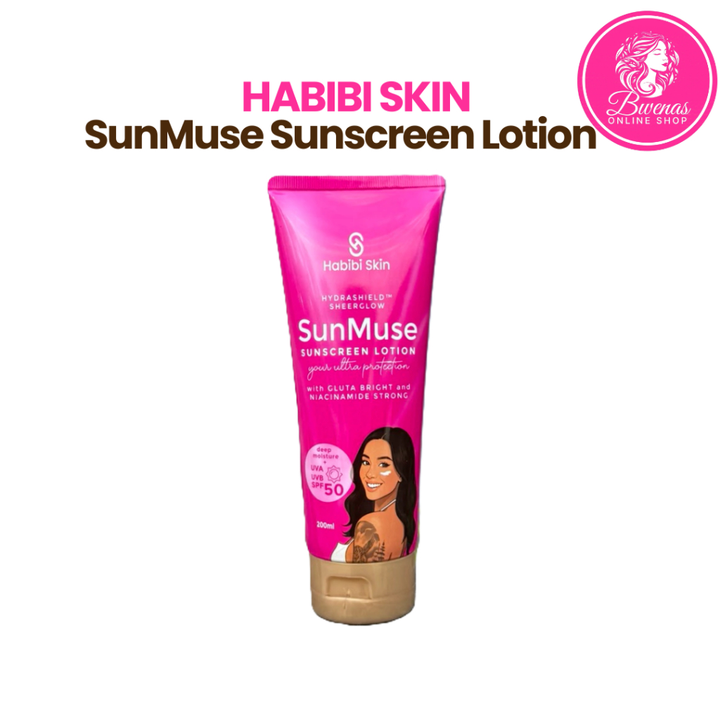 HABIBI SUNMUSE LOTION SPF50 BY MS CRISSA LIAGING | Shopee Philippines