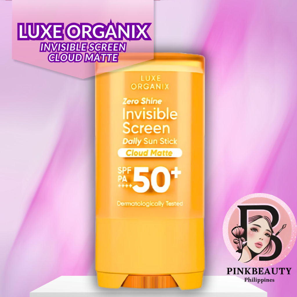 LUXE ORGANIX Zero Shine Invisible Screen Daily Sun Stick SPF 100 ...