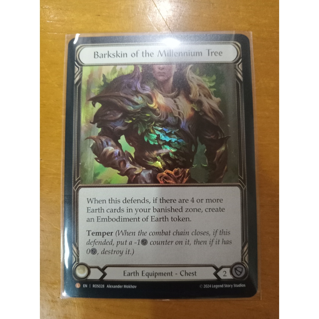 FAB RF Barkskin of the Millennium Tree Legendary Rosetta ROS Flesh and ...