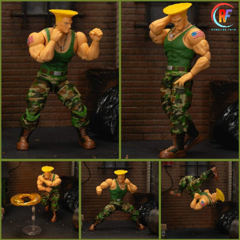 [In Stock]Jada Toys Ultra Street Fighter II Guile 6-Inch Scale Action ...