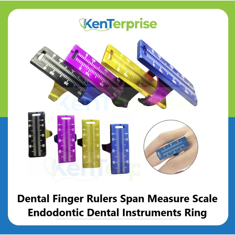 Dental Finger Rulers Span Measure Scale Endodontic Dental Instruments ...