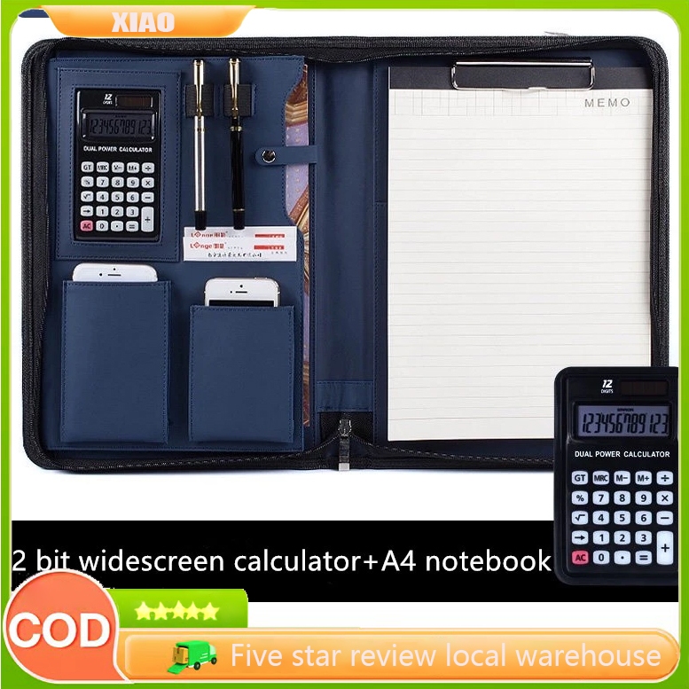 Multifunctional Business Notebook Waterproof Travel Handbook PU Leather ...