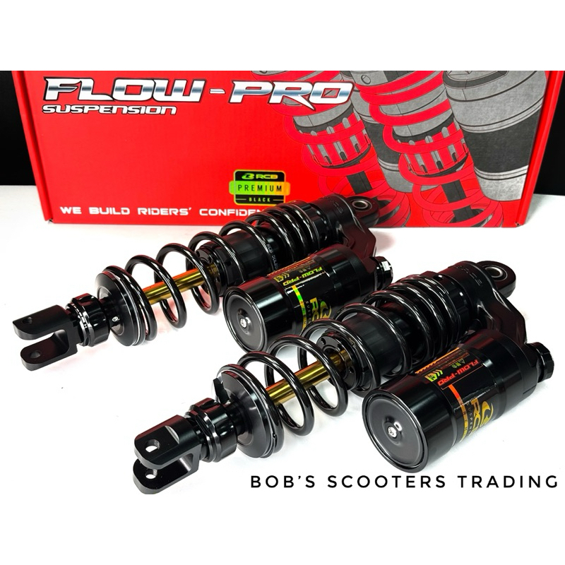 RCB FLOW PRO DUAL SHOCK AEROX / NMAX (305MM) (330MM) PLUG & PLAY FULLY ...