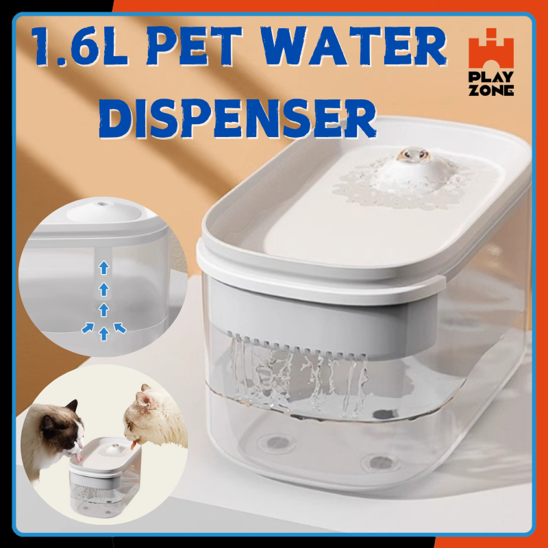 Multi-Loop Filtering Automatic Pet Cat Water Fountain Smart Dog Water ...
