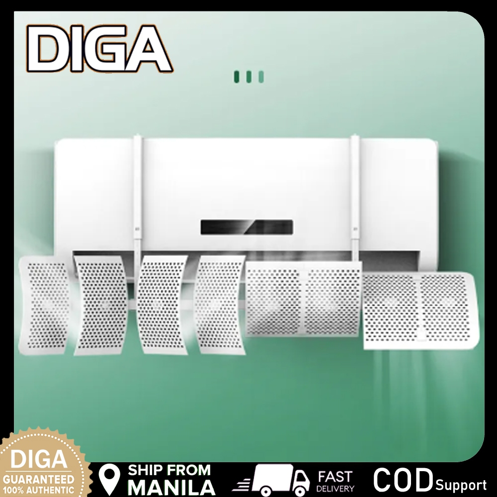 Air con Deflector Split Type Adjustable Aircon Wind Shield Wall Mounted ...