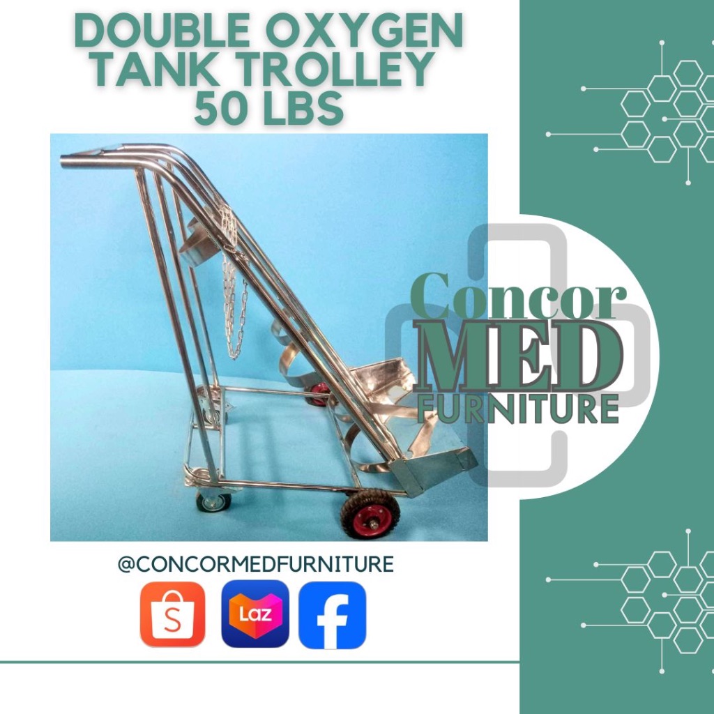 Double Tank Trolley for 50 LBS | Shopee Philippines