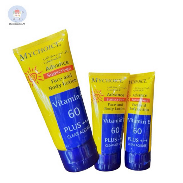 My choice Advanced Sunscreen Face and body Lotion 150ml | Shopee ...