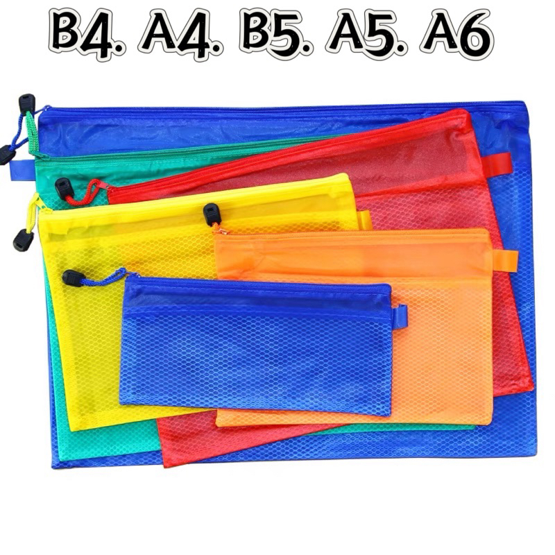 Clear Transparent Document Double Layer Envelope Briefcase | Shopee ...