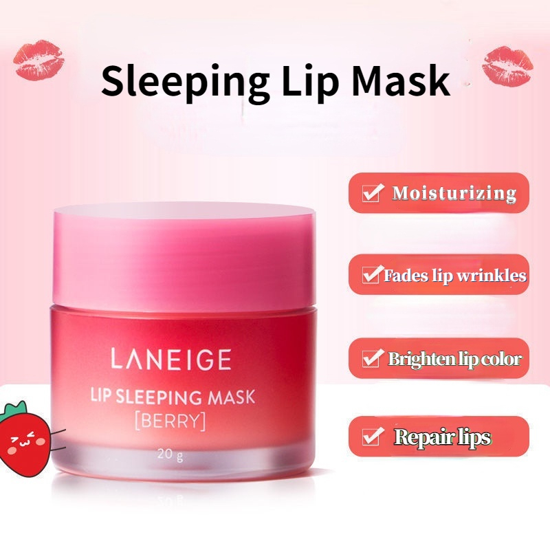 Laneige Lip Sleeping Mask EX 3g/20g Night Sleep Moistened Lip Balm Lips ...