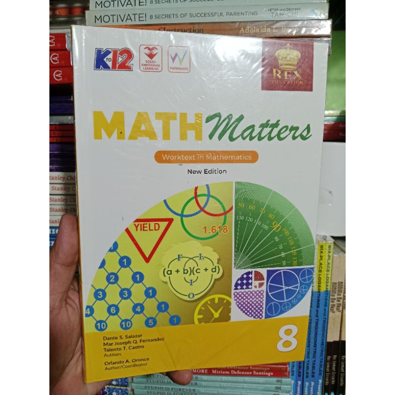 MATH MATTERS GRADE 8 ( SECOND HAND ) | Shopee Philippines
