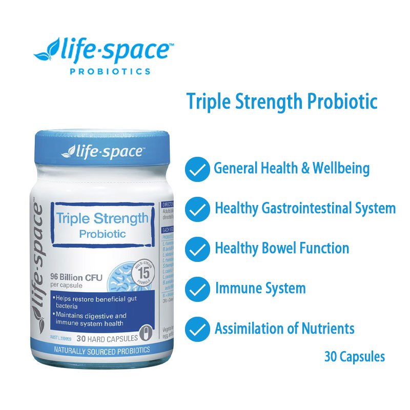 Life-Space Triple Strength Probiotic 30 Capsules | Shopee Philippines