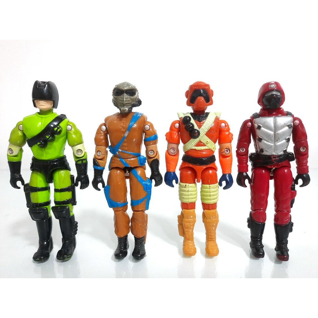 Vintage GIJoe HEAT VIPER FRAG ICECREAM SOLDIER CRIMSON GUARD GI Joe ...