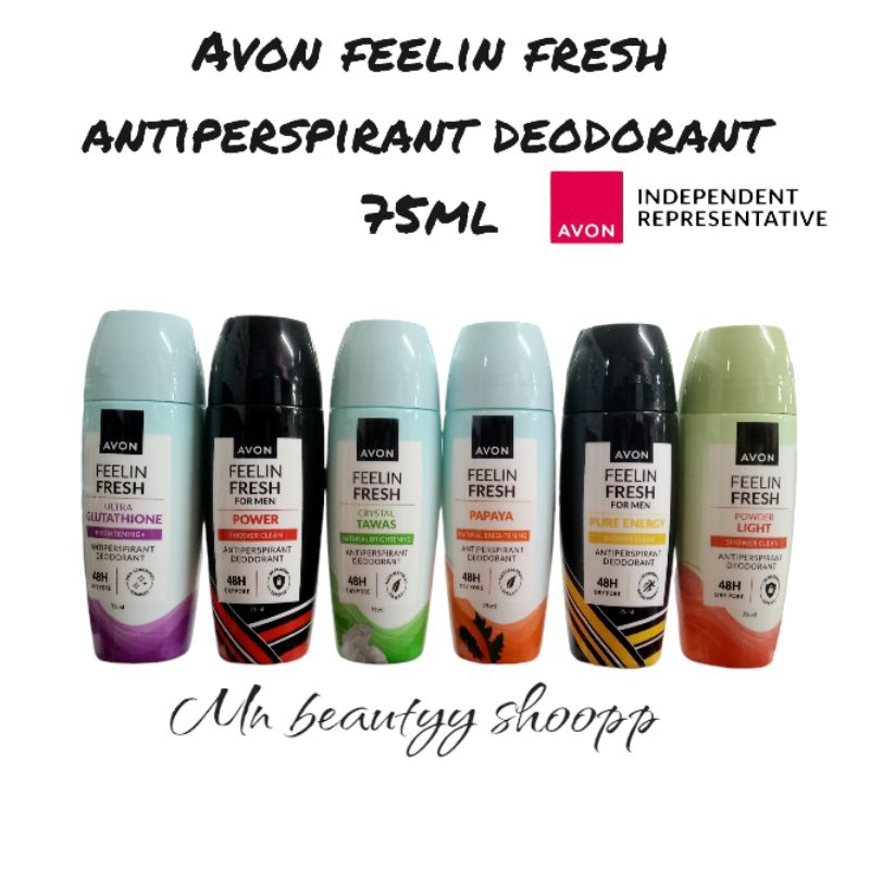 FEELIN FRESH ANTIPERSPIRANT DEODORANT 75ML | Shopee Philippines