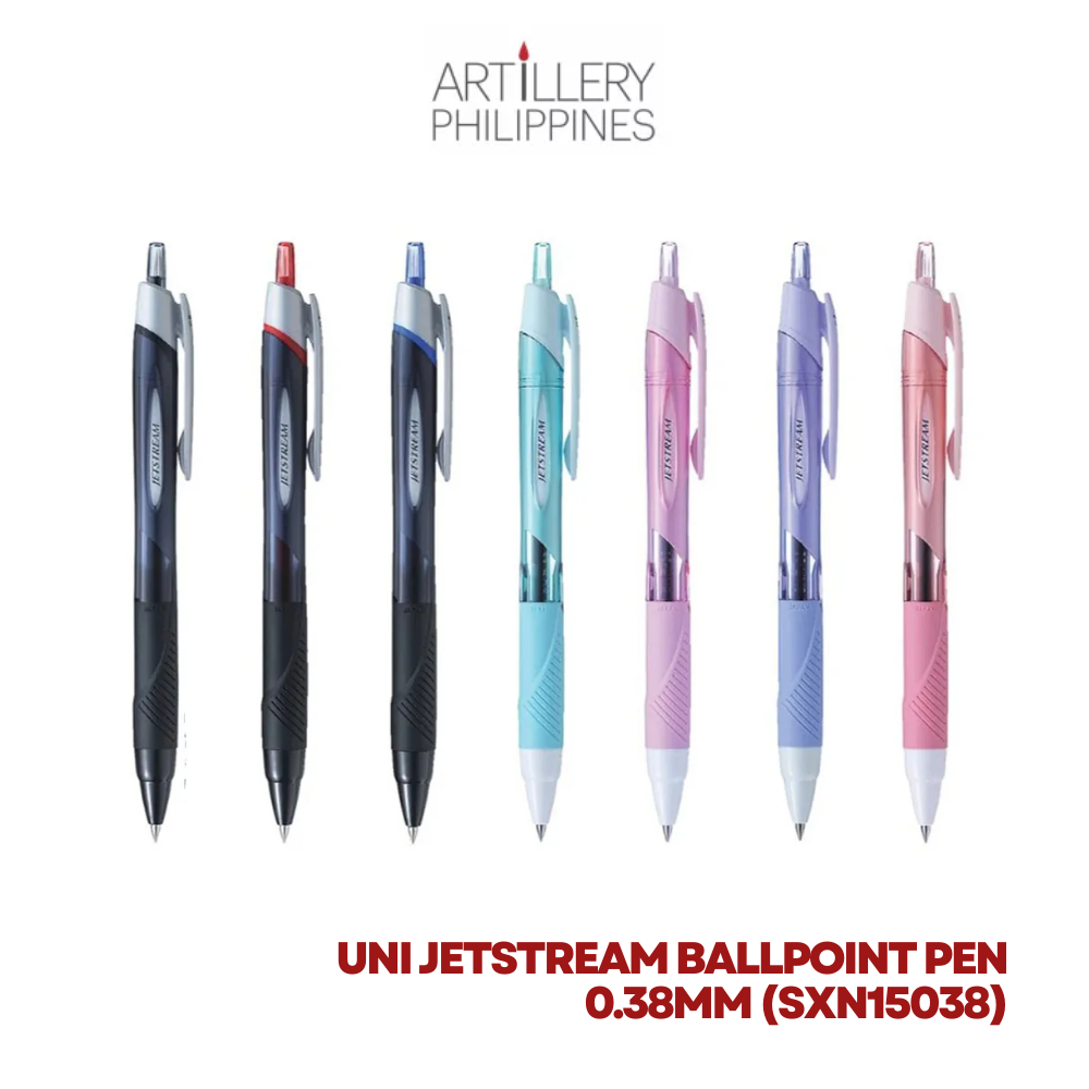 Uni Jetstream Ballpoint Pen Black [0.38mm] [SXN15038] | Shopee Philippines