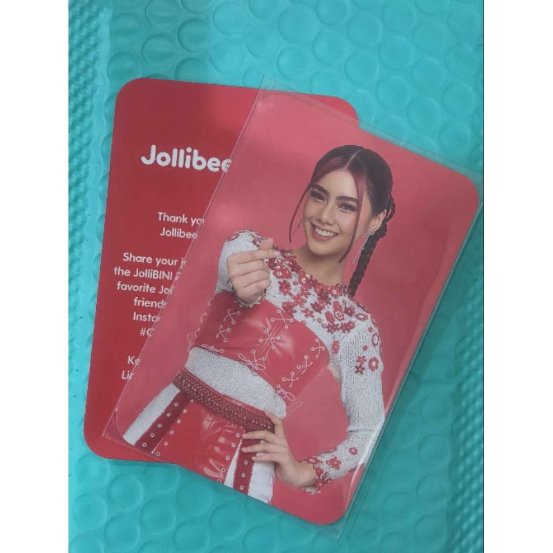 PHOTO CARD BINI MIKHA HEART | Shopee Philippines