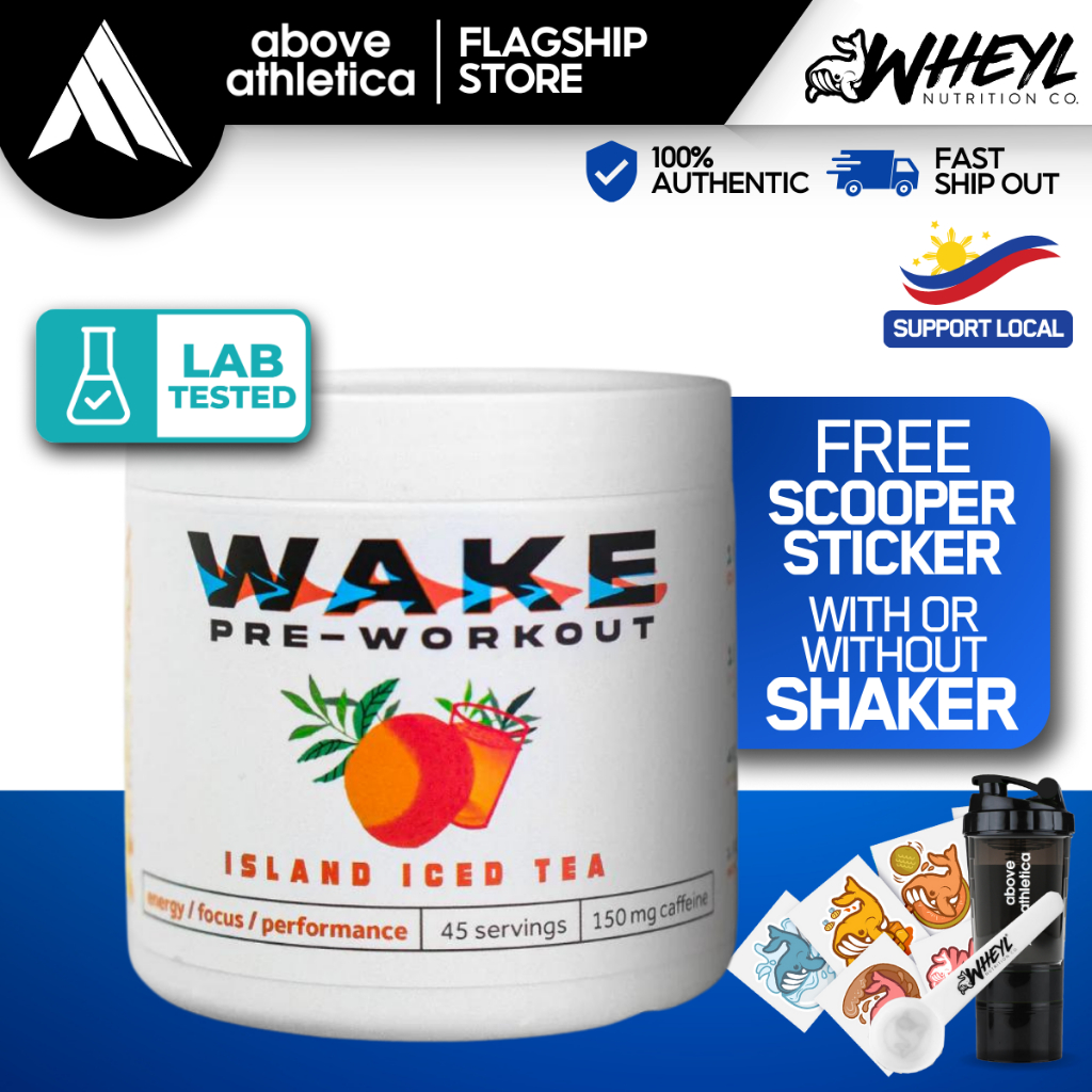 Wheyl Nutrition Co. Wake Pre-Workout Powder 324g 45 Servings | Shopee ...