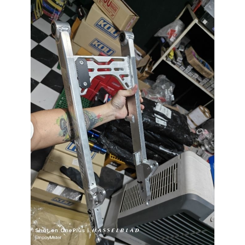 TRC cnc swing arm Wave/Xrm/Raider 150 carb fi/pantra free TRC moneygame ...