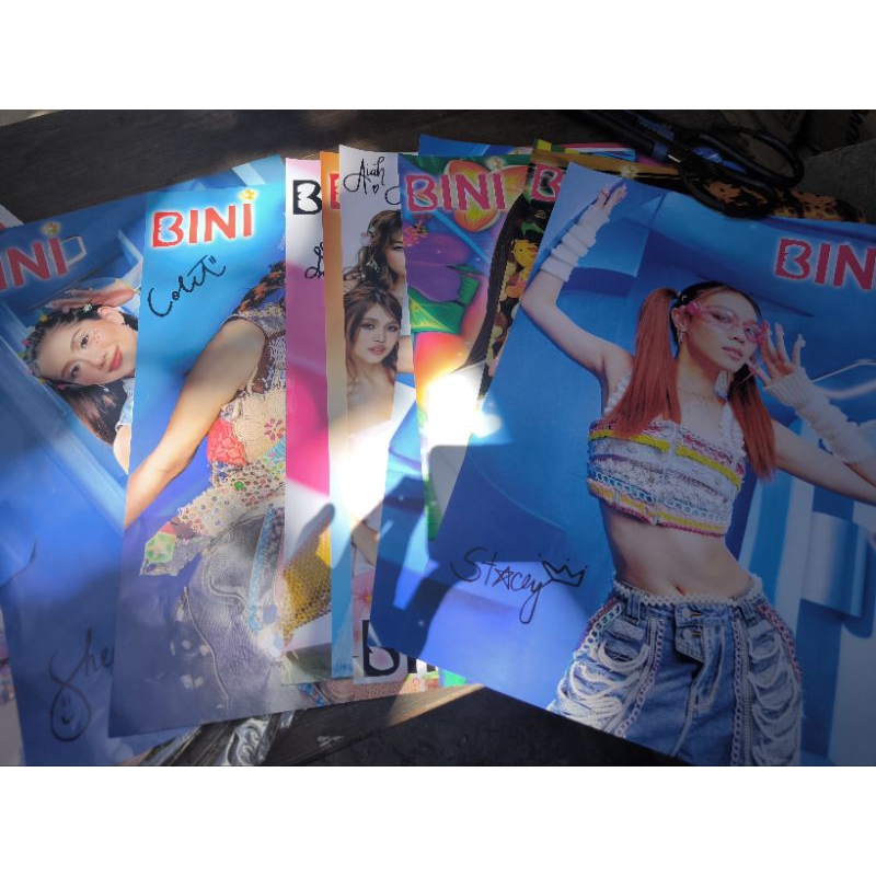 BINI PICTURES 15 inches x 10 inches 10 pcs/pack | Lootbag Filler ...