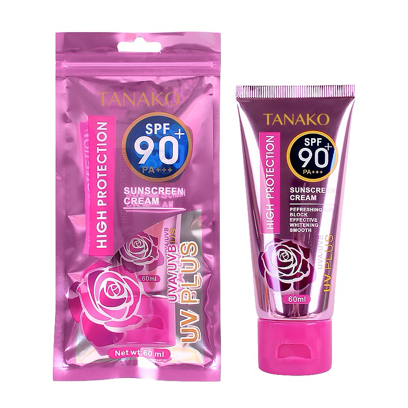 J&r 【Buy1 Take1】Original Rose SPF 90+++ Sunscreen Cream High Protection UV PLUS 60ml | Shopee ...