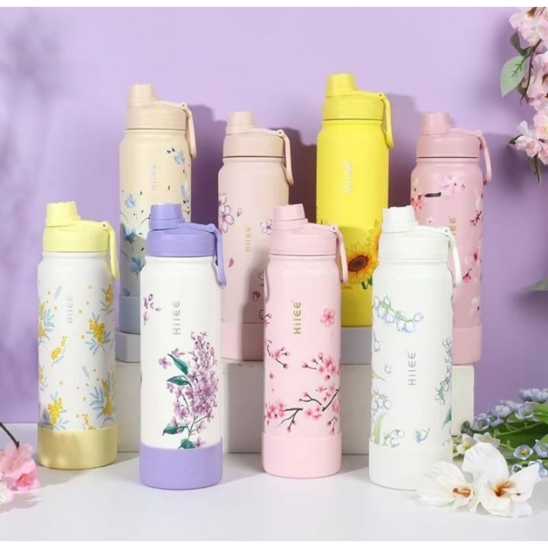 (FREE PARACORD) Hilee Flask Sakura Edition Hydration Wide Mouth ...