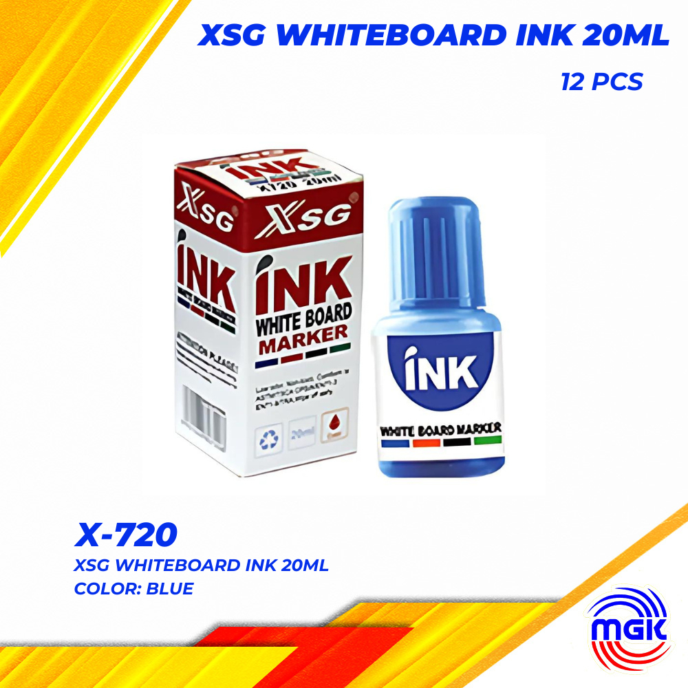 MGK XSG Whiteboard Ink 20 ml 12 pcs | Shopee Philippines