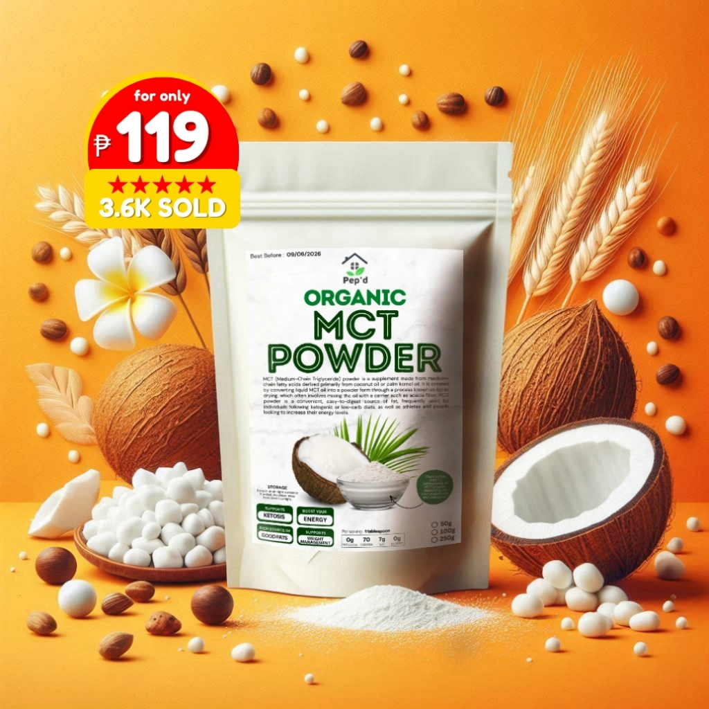 PURE & PREMIUM MCT Oil Powder 50g/100g/250g | Shopee Philippines