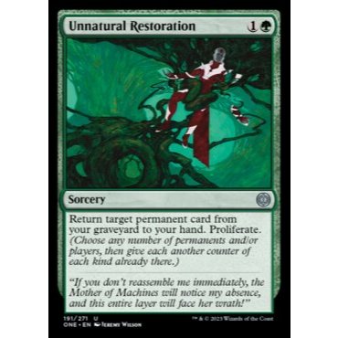 MAGIC: THE GATHERING UNNATURAL RESTORATION | Shopee Philippines