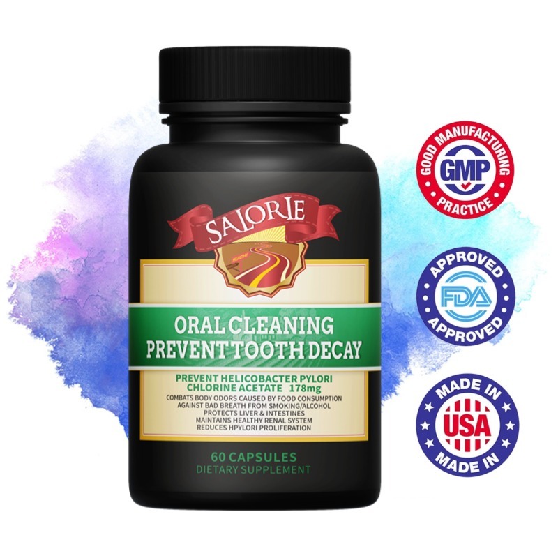 Oral Probiotic Capsules 3 Billion CFU Probiotics - Prevent Bad Breath ...