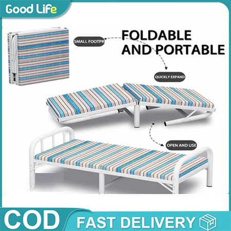 Portable Folding Bed Heavy Duty Save Space Household Foldable Bed ...