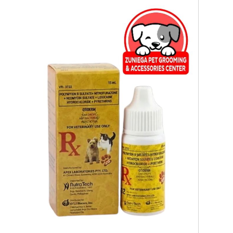 Otiderm Ear Drops 15ml | Shopee Philippines