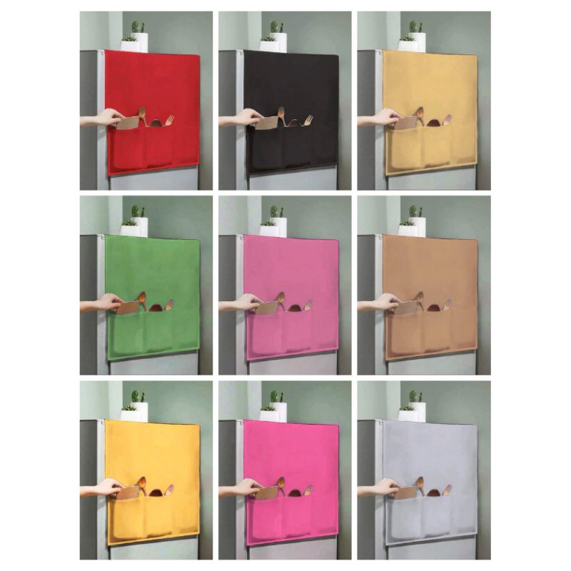 Plain Ref Cover/ Refrigerator Cover | Shopee Philippines