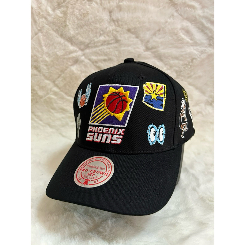 LJS CAPGAMING MITCHELL & NESS PRO CROWN FIT NBA PHOENIX SUNS (HAND ...