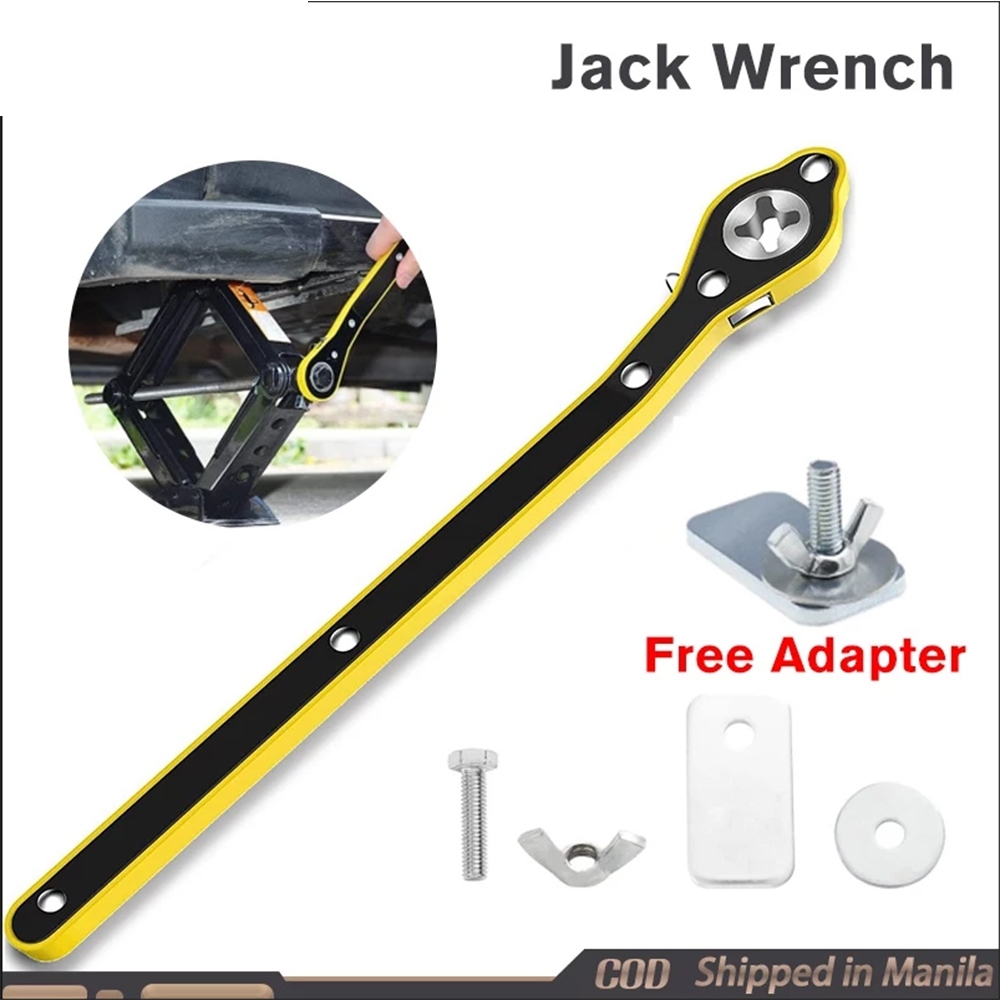 KN LIfe Car Jack Wrench Tools WIth Adapter Jack Auto Labor-Saving Jack ...