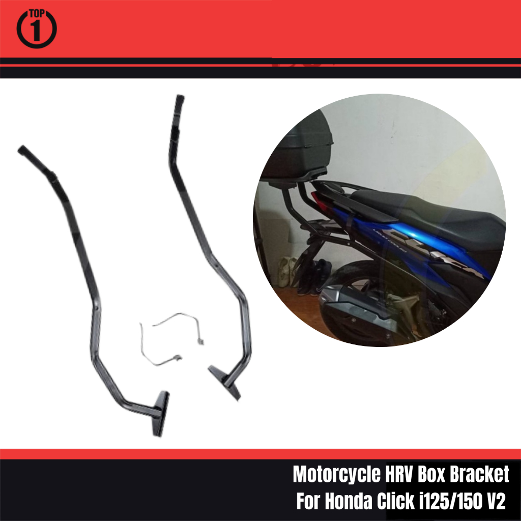 TOP1 HRV Top Box Bracket For Honda Click 125i 150i v2 Motorcycle ...