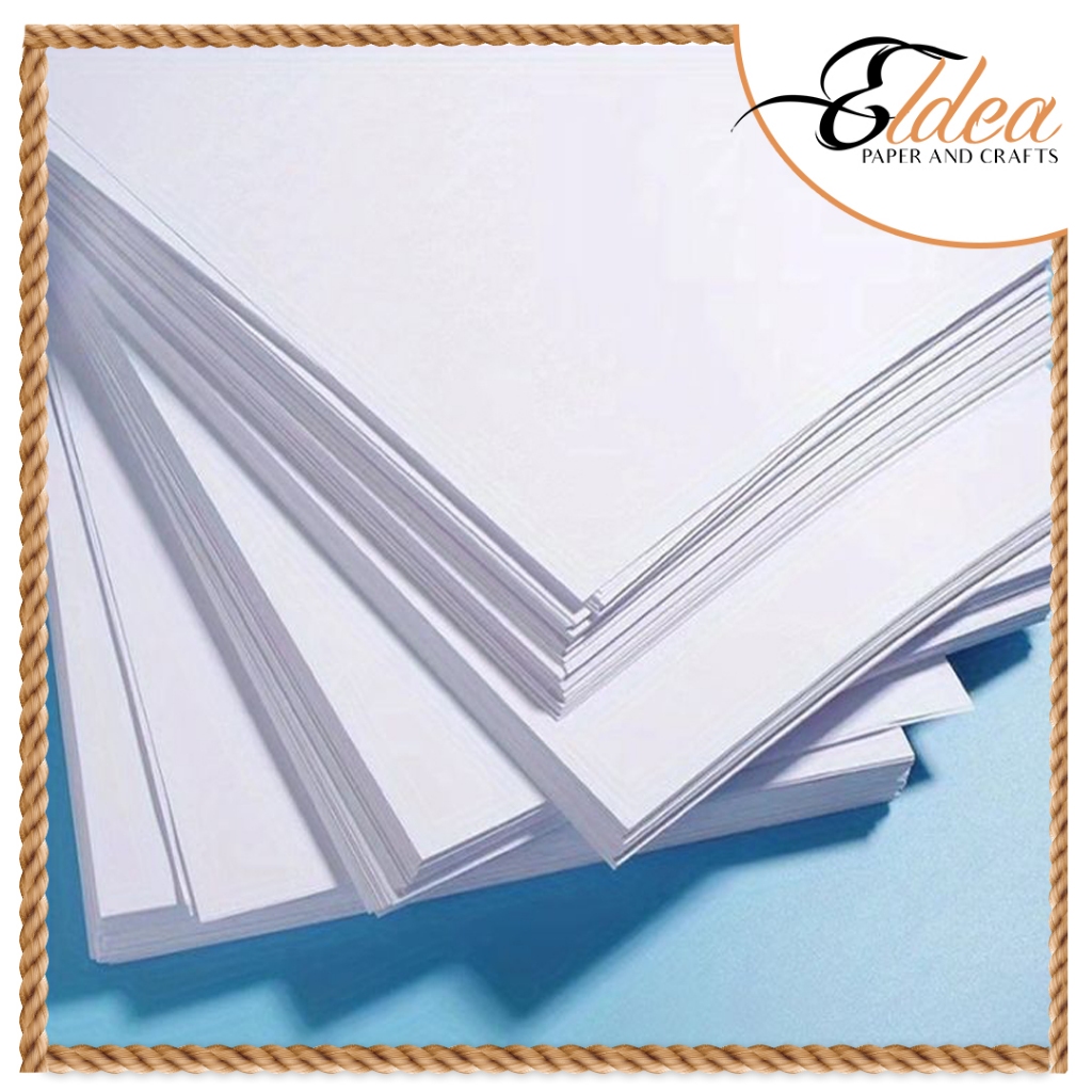 25pcs Oslo Paper 9x12/A4 in Smooth texture White/Ivory Color , for ...