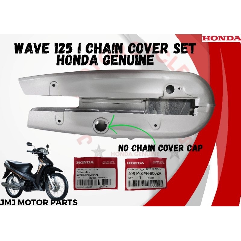 Wave 125 i Chain Cover SET Genuine Honda (fit to wave 125 s) | Shopee ...