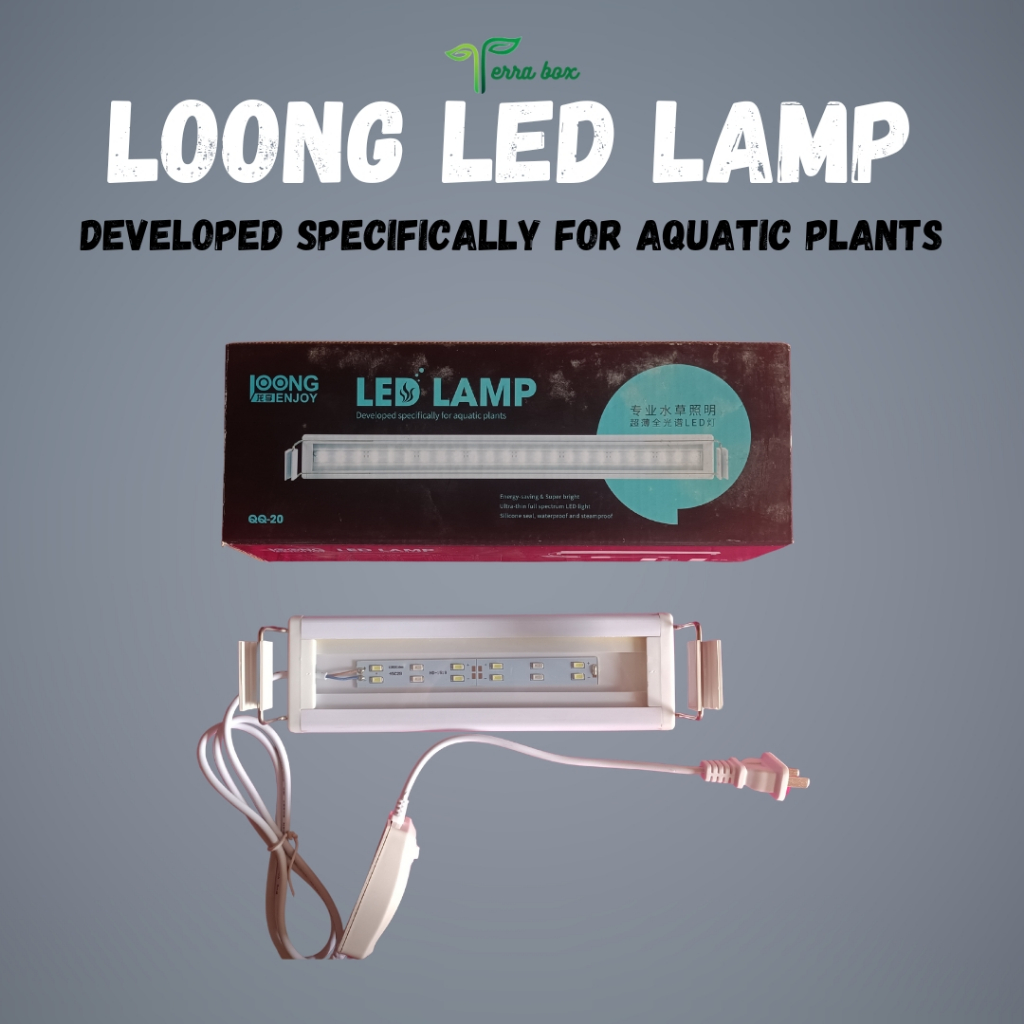 LOONG LED LAMP - FULL SPECTRUM FOR AQUARIUM AQUATIC PLANTS | Shopee ...