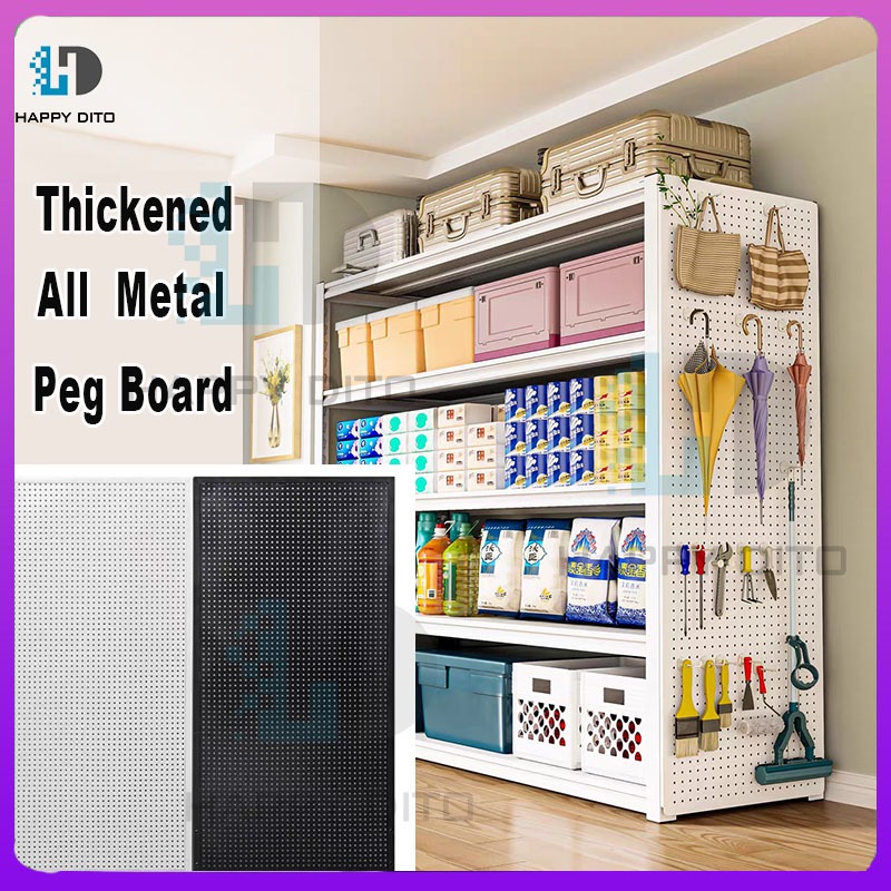 METAL RACK SIDE hole plate Pegboard special STEEL SHELF LAYER Tool ...