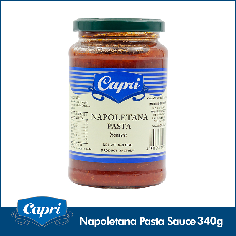 Capri Napoletana Pasta Sauce 340g | Shopee Philippines